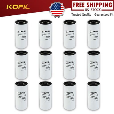 12-FF5507 Fuel Filter,Replaces BF7814, P550529, P9626, LFF8059,33721,5 ...