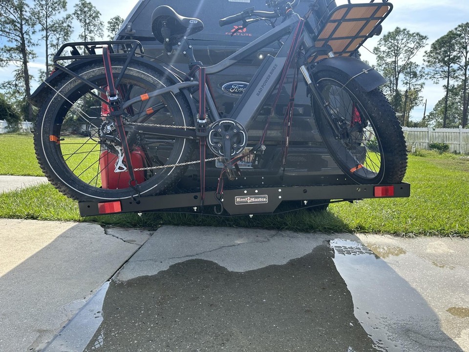 750 lbs Folding Hitch Mount Wheelchair Heavy Duty Cargo Carrier Hitch ...