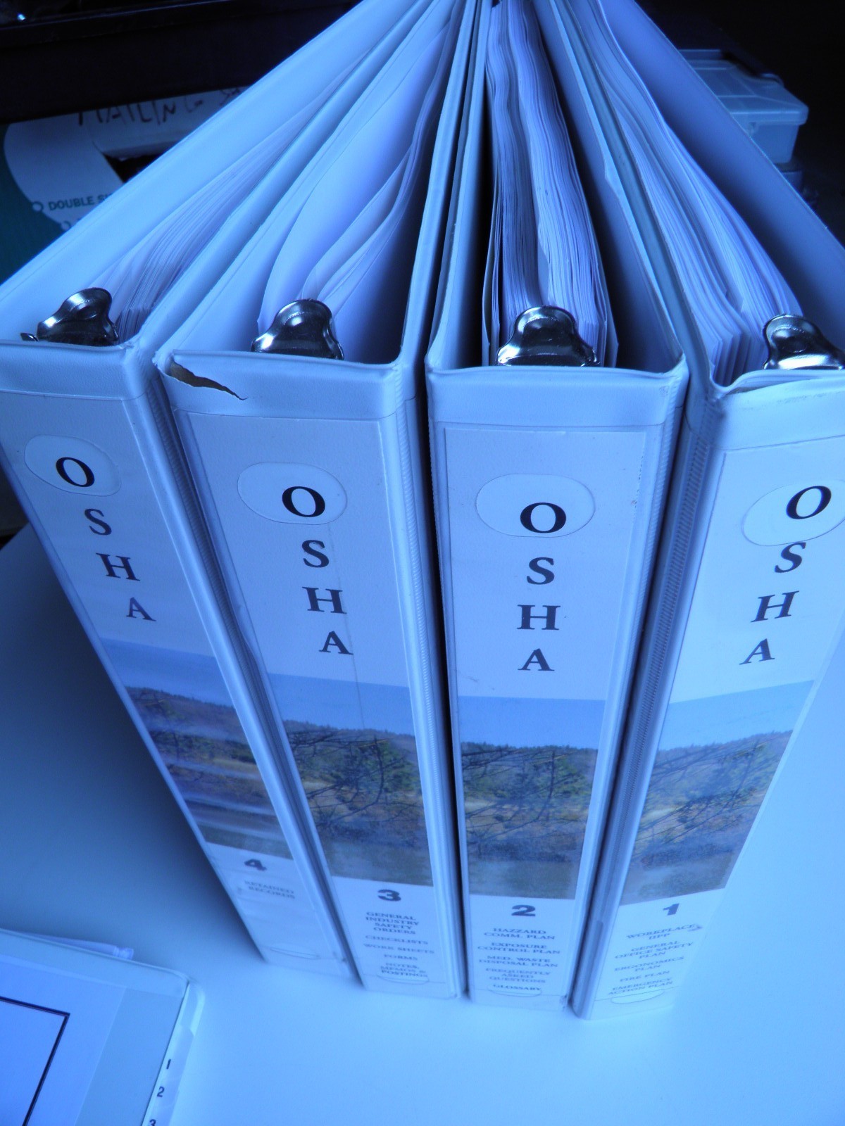 Osha Safety Manual 5 Binders | eBay