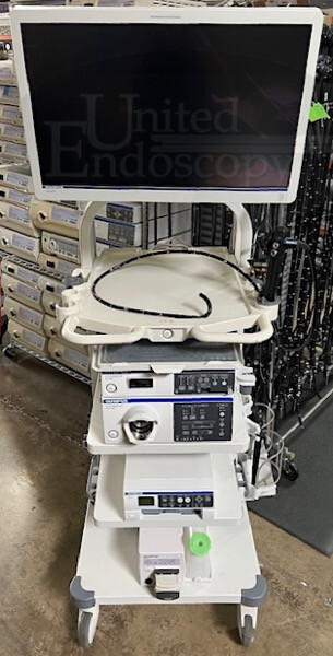 OLYMPUS Evis Exera III 190 Video Endoscopy Tower HD Endoscopes ...