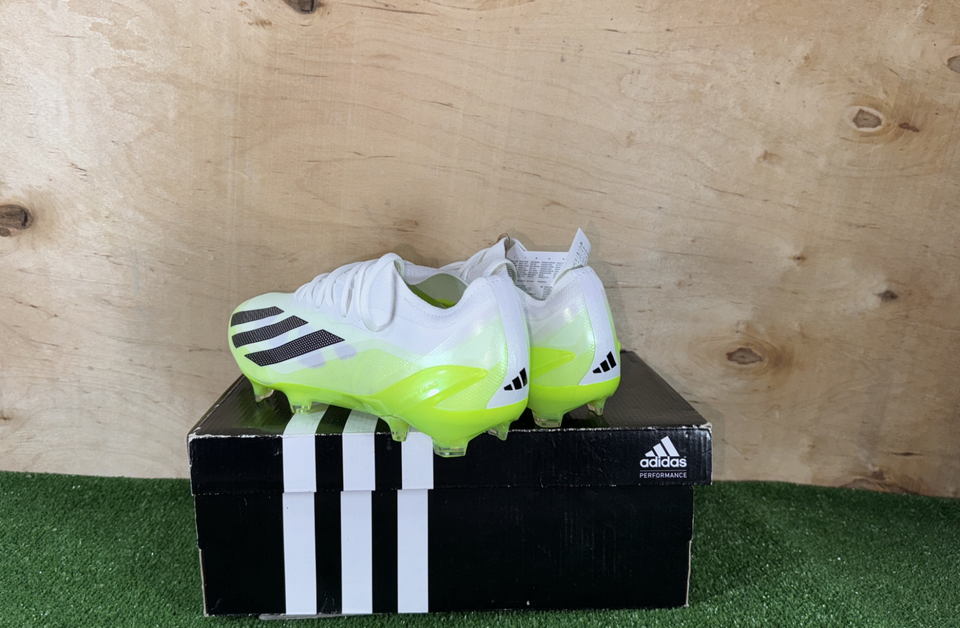 Adidas X Crazyfast.1 FG HQ4516 Elit White boots Cleats mens Football ...