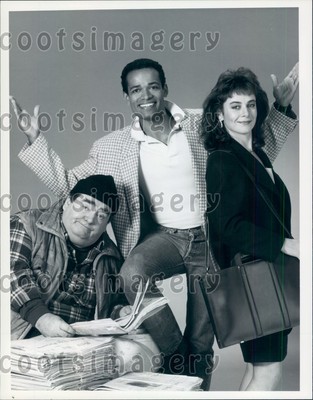 1988 Mario Van Peebles Terry Donahoe Joe Shea TV Show Sonny Spoon Press ...