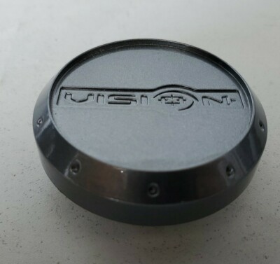 Vision Cross 426 Wheel Center Cap 2.75" Snap In Gunmetal Gray C-489-4 ...