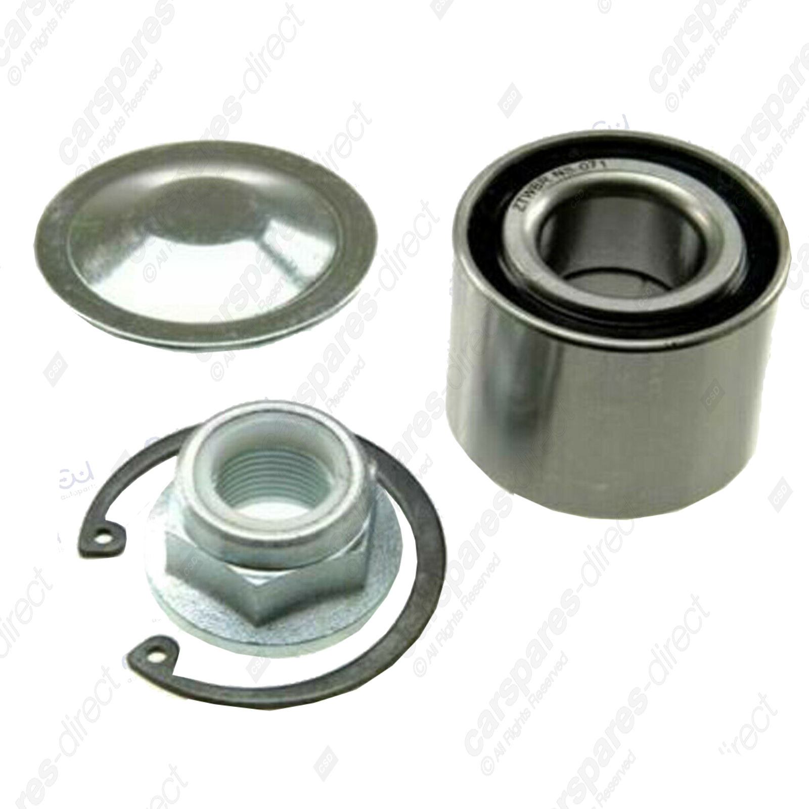 RENAULT CLIO MK3 2005-2014 REAR HUB WHEEL BEARING KIT DRUM BRAKE | eBay