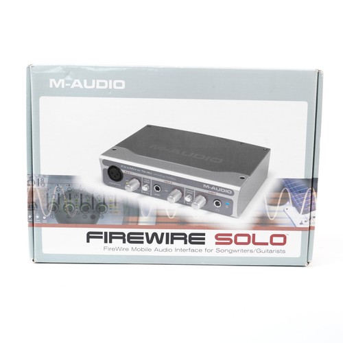 M-Audio FireWire Solo Mobile Music Audio Interface & Software | eBay