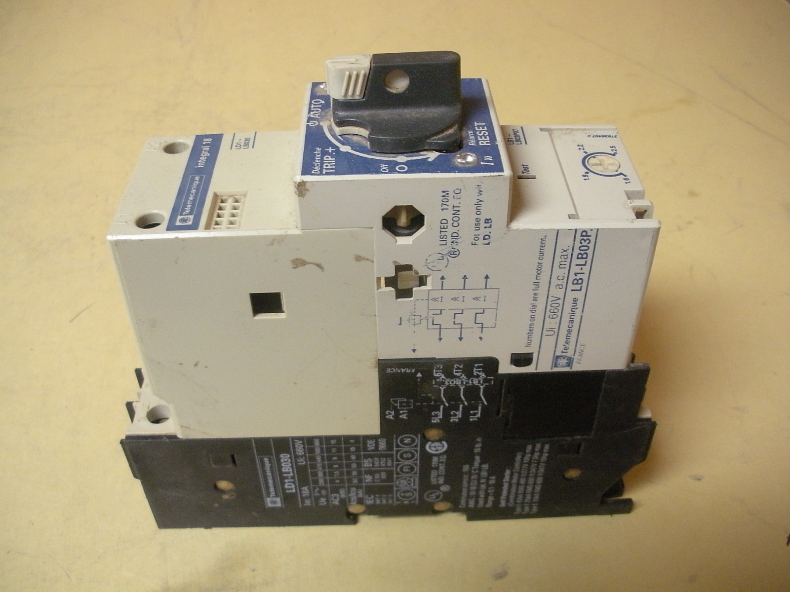 Telemecanique LD1-LB030 Integral 18 , LB1-LB03P , Motor Control | eBay