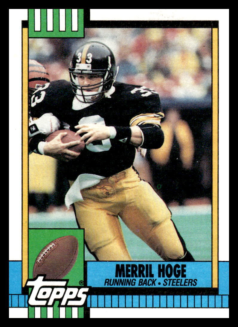 1990 Topps - #185 Merril Hoge for sale online | eBay
