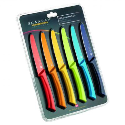 Scanpan Spectrum Steak Knife Set - Coloured | 6 Piece | eBay