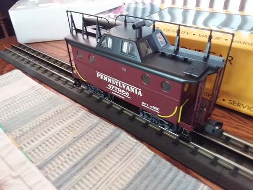 K-Line PRR O Scale N5C Classic Caboose w/ Antenna & Smoke Unit (mth ...