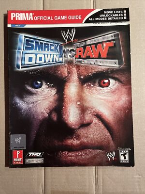 WWE Smackdown Vs Raw: Official Game Strategy Guide New | eBay