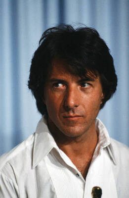Actor Dustin Hoffman Poses Backstage After Winning Best Actor 1980s OLD ...