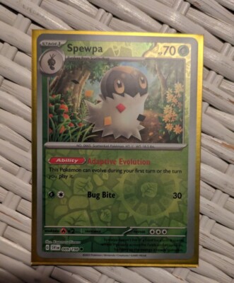Pokemon TCG cards Singles Spewpa #09/198 Scarlet & Violet Set Near Mint ...