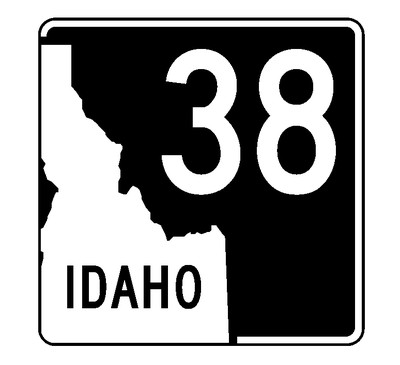 Idaho State Highway 38 Sticker Decal R1056 Highway Sign Road Sign | eBay