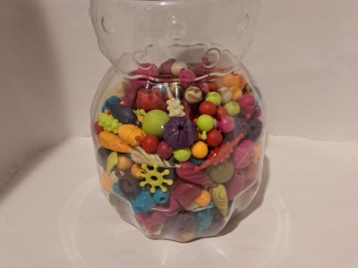 SNAP POP BEADS TOY LOT OF 300+ JEWELRY MAKING CONECTING PLASTIC SNAP ...