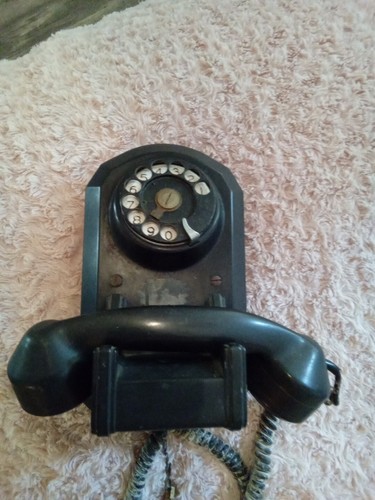 Vintage 1930's Art Deco Bakelite Jukebox Tombstone Wall Mount Rotary ...