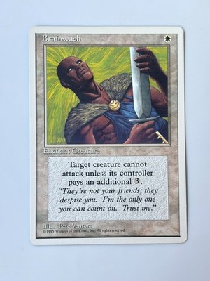 Brainwash MTG Core Set 4th Edition Magic the Gathering Card | eBay