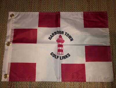 HARBOUR TOWN GOLF LINKS RBC HERITAGE PIN FLAG W GROMMETS PGA TOUR | eBay