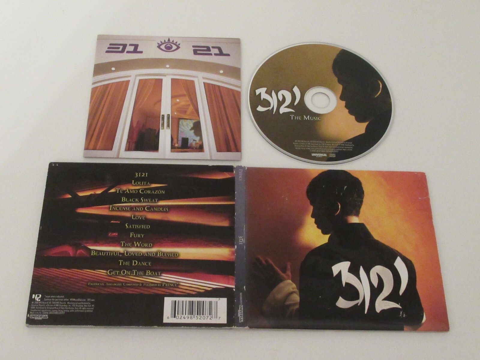 Prince – 3121 / NPG Records – 0602498520727 CD Album Digipak | eBay
