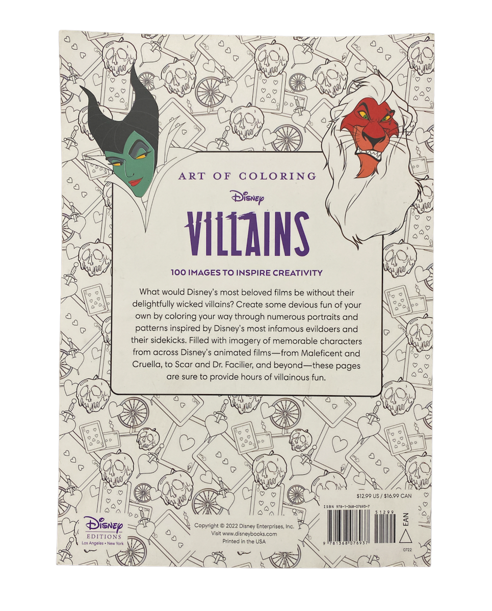 Printable Disney Villains Coloring Pages Cruella De Vil Disney Villain