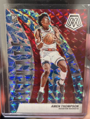 /99 Amen Thompson Mosaic Elevate Rookie Card 🔥 6 Free Amen Cards With ...