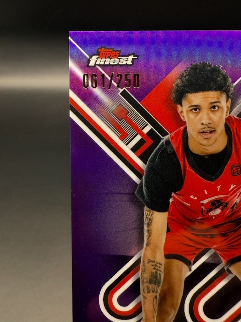 2022-23 Topps Finest OTE Overtime Elite - Jahki Howard #93 Purple ...