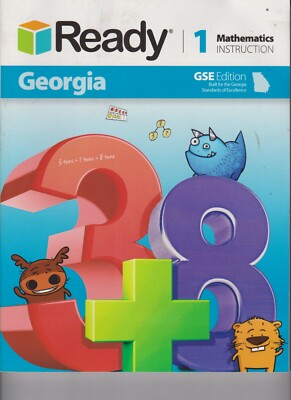 Ready Georgia 1 Mathematics Instruction GSE Edition | eBay