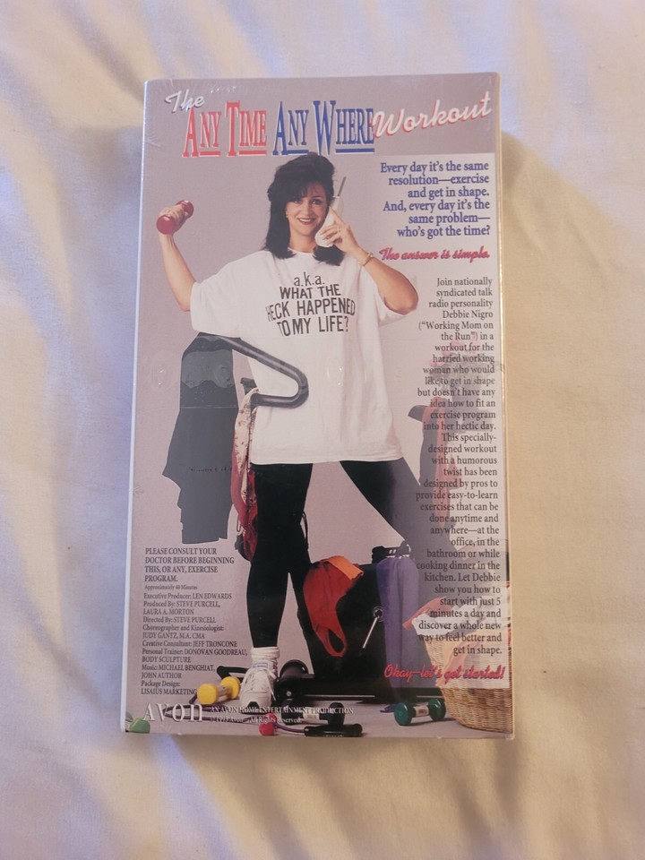Working Mom On The Run With Debbie Nigro Vhs Tape Anytime Anywhere ...
