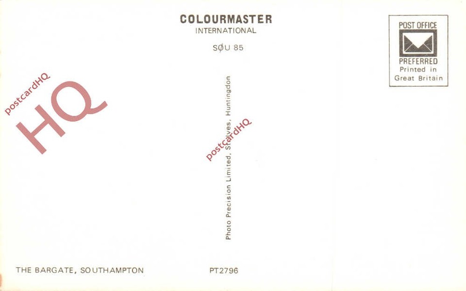 Picture Postcard, Southampton, the Bargate [Colourmaster] | eBay