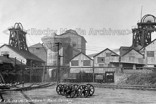 uue-59 Wombwell Main Colliery, Barnsley, Yorkshire. Photo | eBay