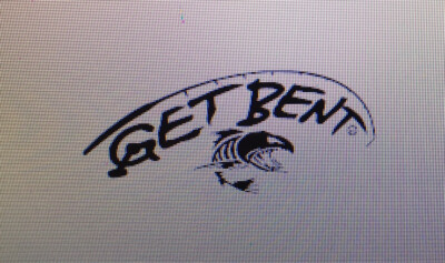 Get Bent Fishing Decal Tribal | eBay