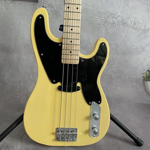 Custom Shop Transparent Yellow Precision Electric Bass Guitar 4 String ...