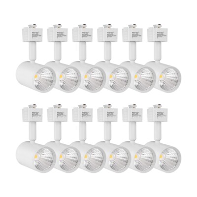 12 Pack LED Track Lighting Heads Compatible with Single Circuit J Type ...