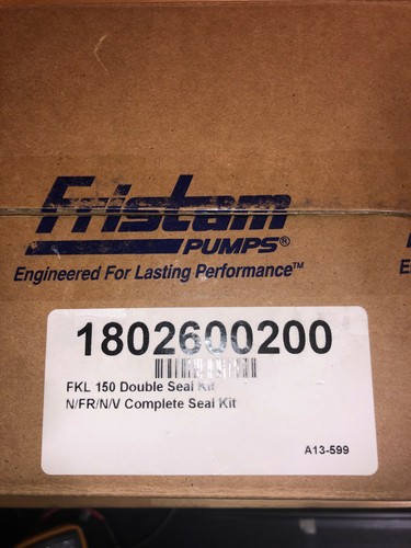Genuine Fristam FKL-150 Sanitary Pump Double Seal Kit N/FR/N/V ...