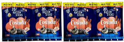 20x 5g Coshida Sticks Katzen Leckerlis Katzensticks KALB & GEFLÜGEL ...