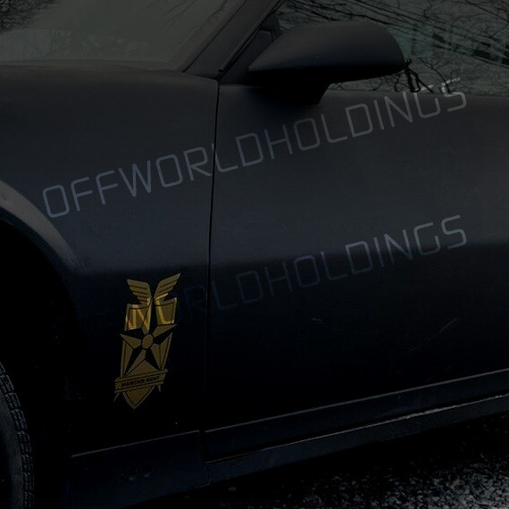 MFP MAD MAX sticker badge MAIN FORCE PATROL Road Warrior Interceptor ...