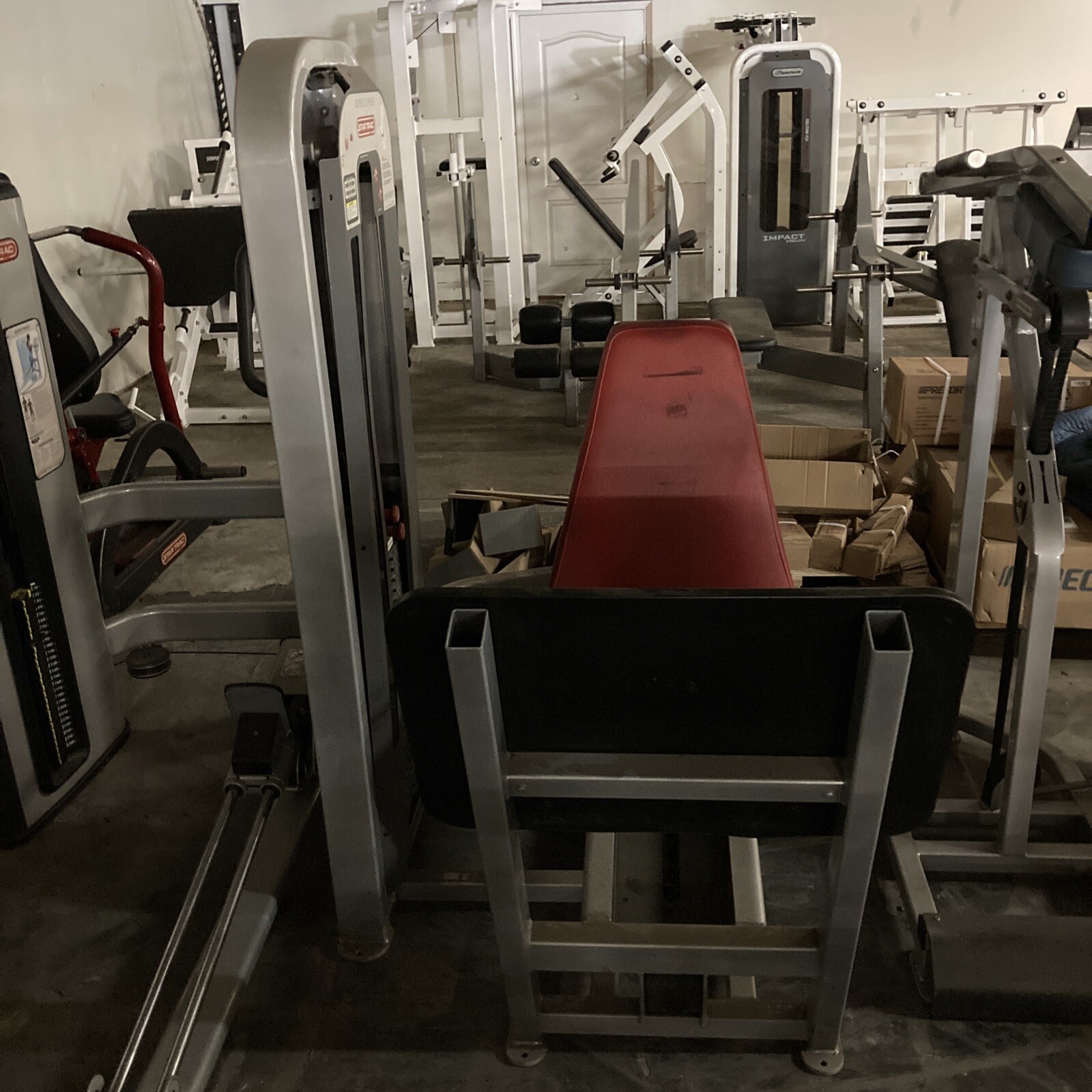 Star Trac Impact Leg Press Selectorized Gym Fitness Equipment | eBay