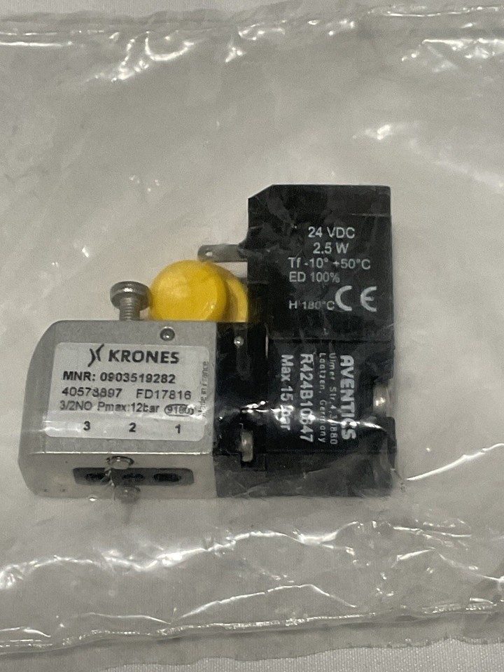 Krones 0903519282 AVENTICS R424B10647 Pneumatic Pilot Valve ! NEW ! | eBay