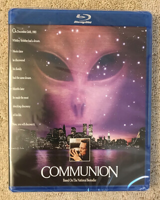 Communion Blu-ray Scream Factory Christopher Walken Alien Abduction OOP ...