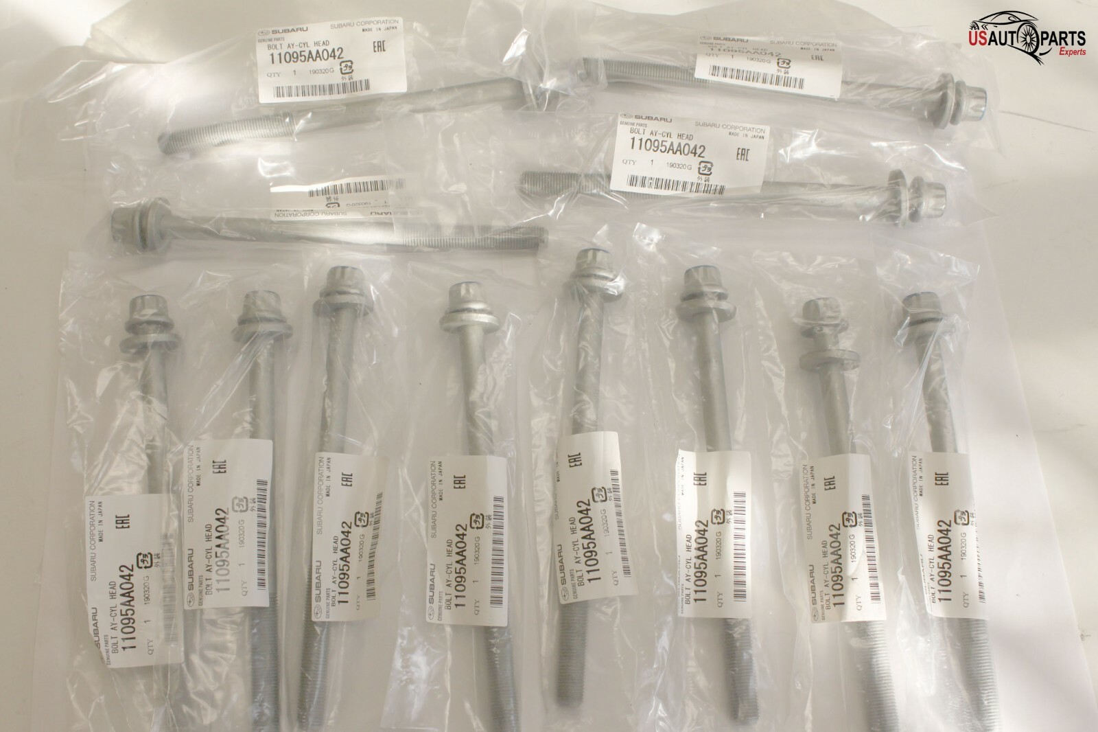 Set of 12 - Genuine Subaru - Turbo Head Bolts - WRX STI Forester ...