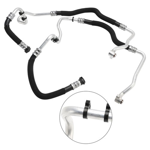 Engine Oil Cooler Line 17227589509 17227589510 For BMW 550i 550i GT ...