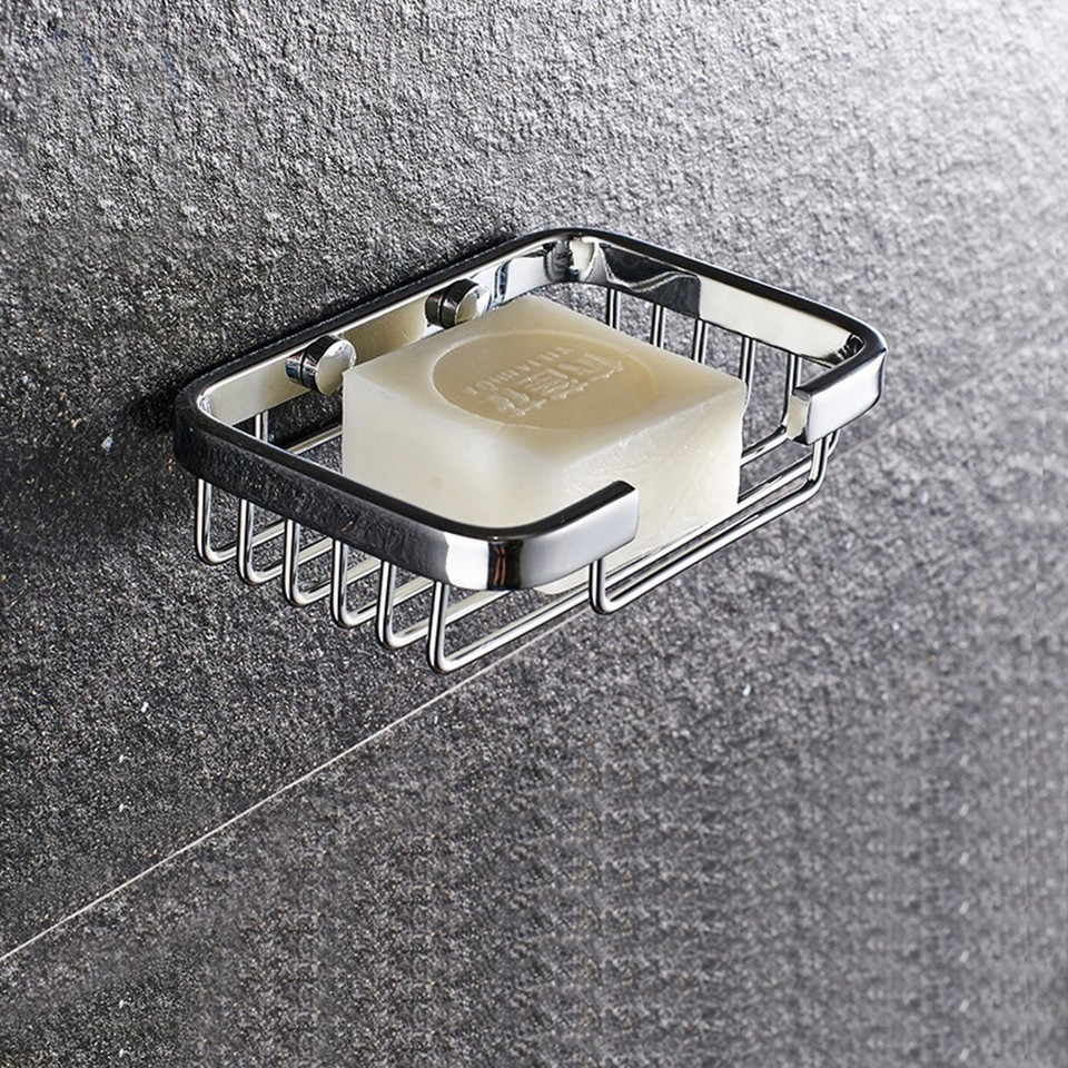 Stainless Steel Soap Box Wall Mounted Soap Box Bathroom soap dish ...