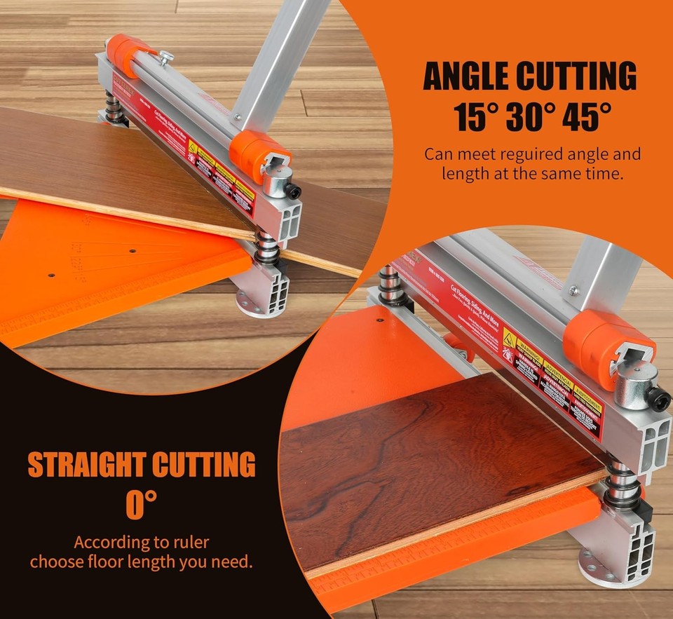Heavy Duty 13" Professional Laminate Floor Cutter, Vinyl Floor Cutter ...