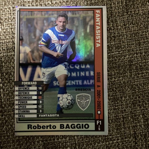 Roberto Baggio Brescia Trading Card | eBay