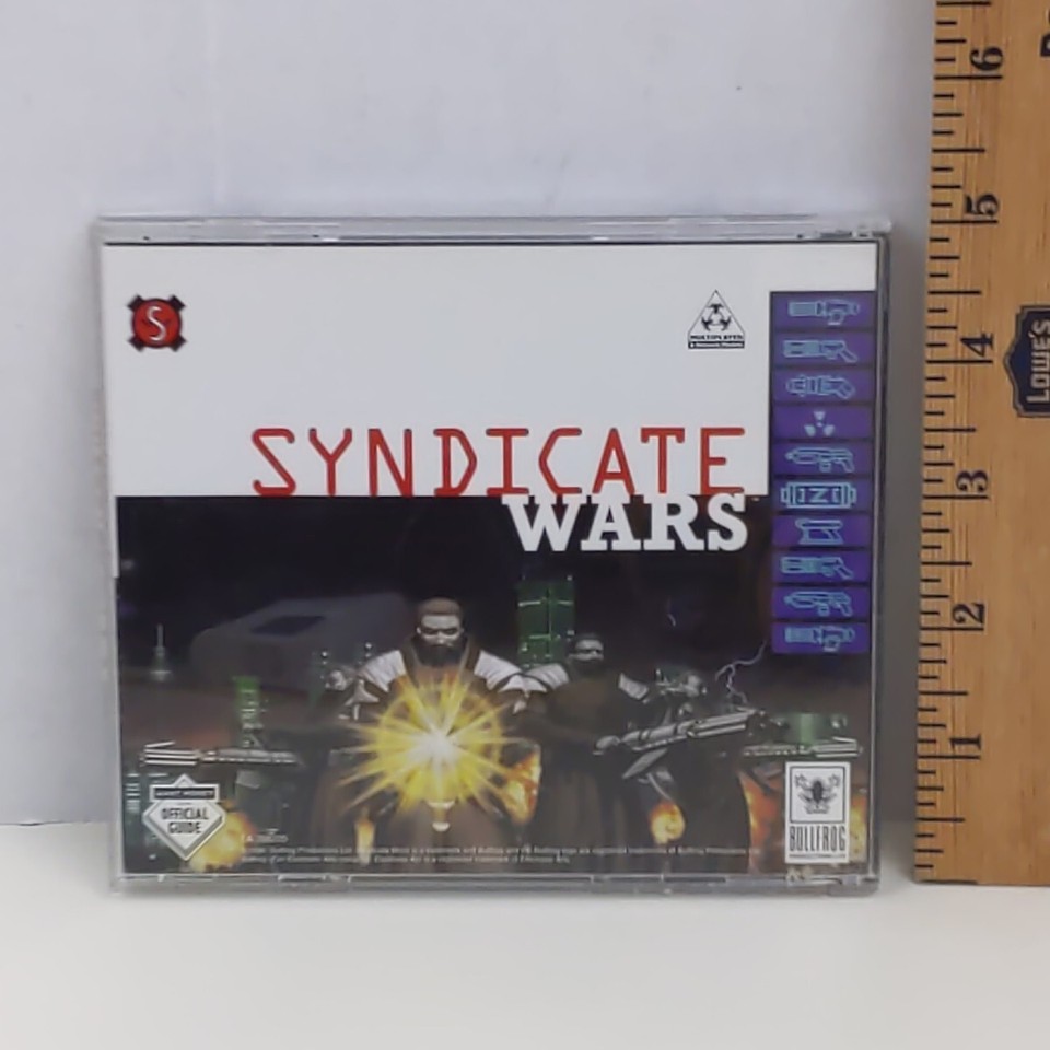Syndicate Wars PC Game CD-ROM 1996 Computer Gaming Disc Only | eBay
