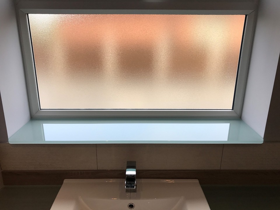 Toughened glass window cill boards / window sill ledges | eBay UK