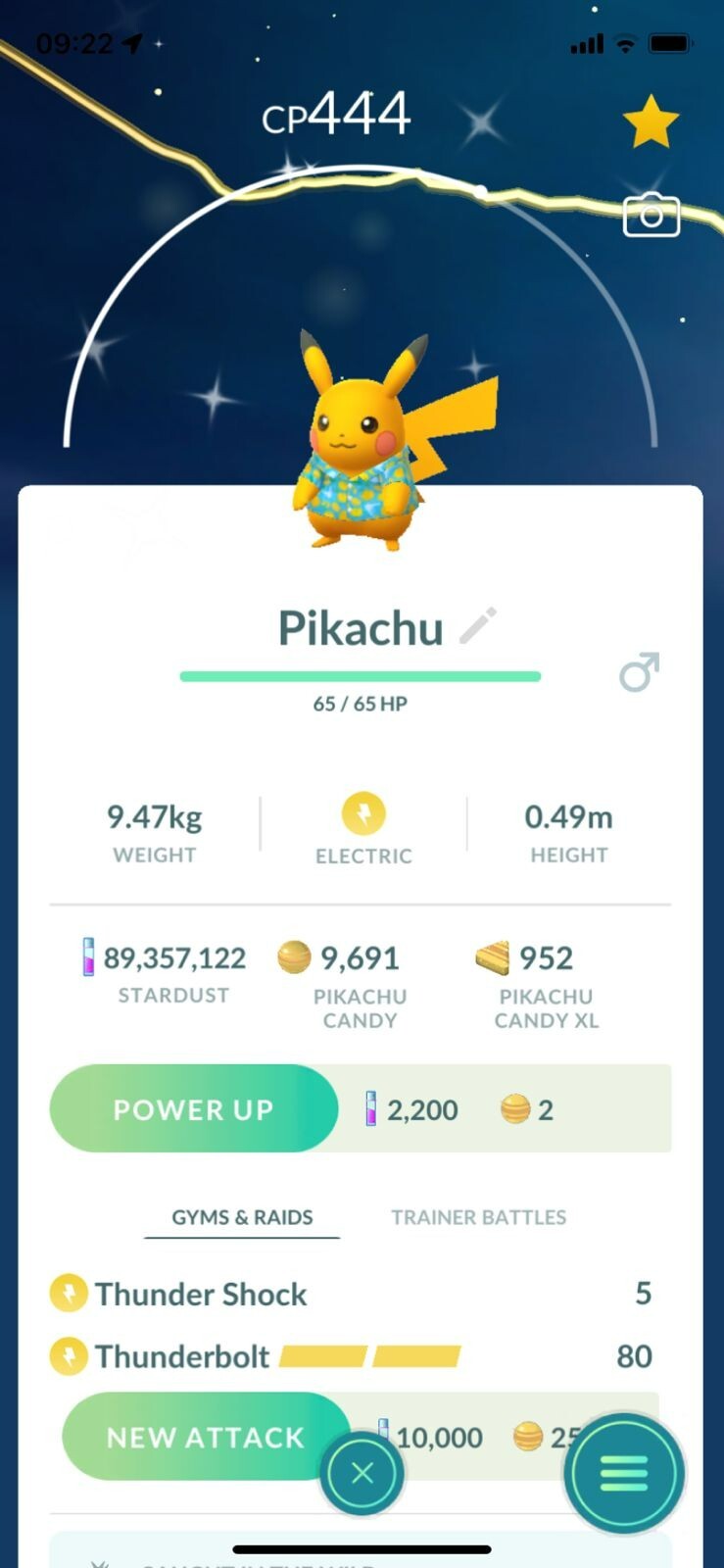 SHINY PIKACHU BLUE CITRUS SHIRT!!! - PKMN GO!!! - NOT REGISTERED!!! | eBay