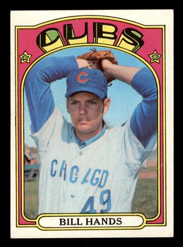 1972 Topps Baseball #335 Bill Hands VG *d3 | eBay