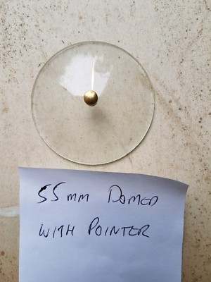 Barometer replacement glass - 55mm Domed with Pointer | eBay