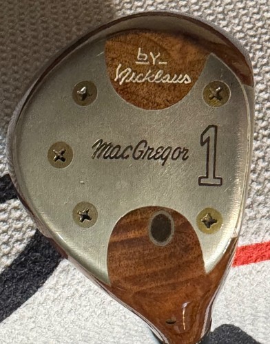 MACGREGOR BY NICKLAUS VIP PERSIMMON DRIVER | eBay