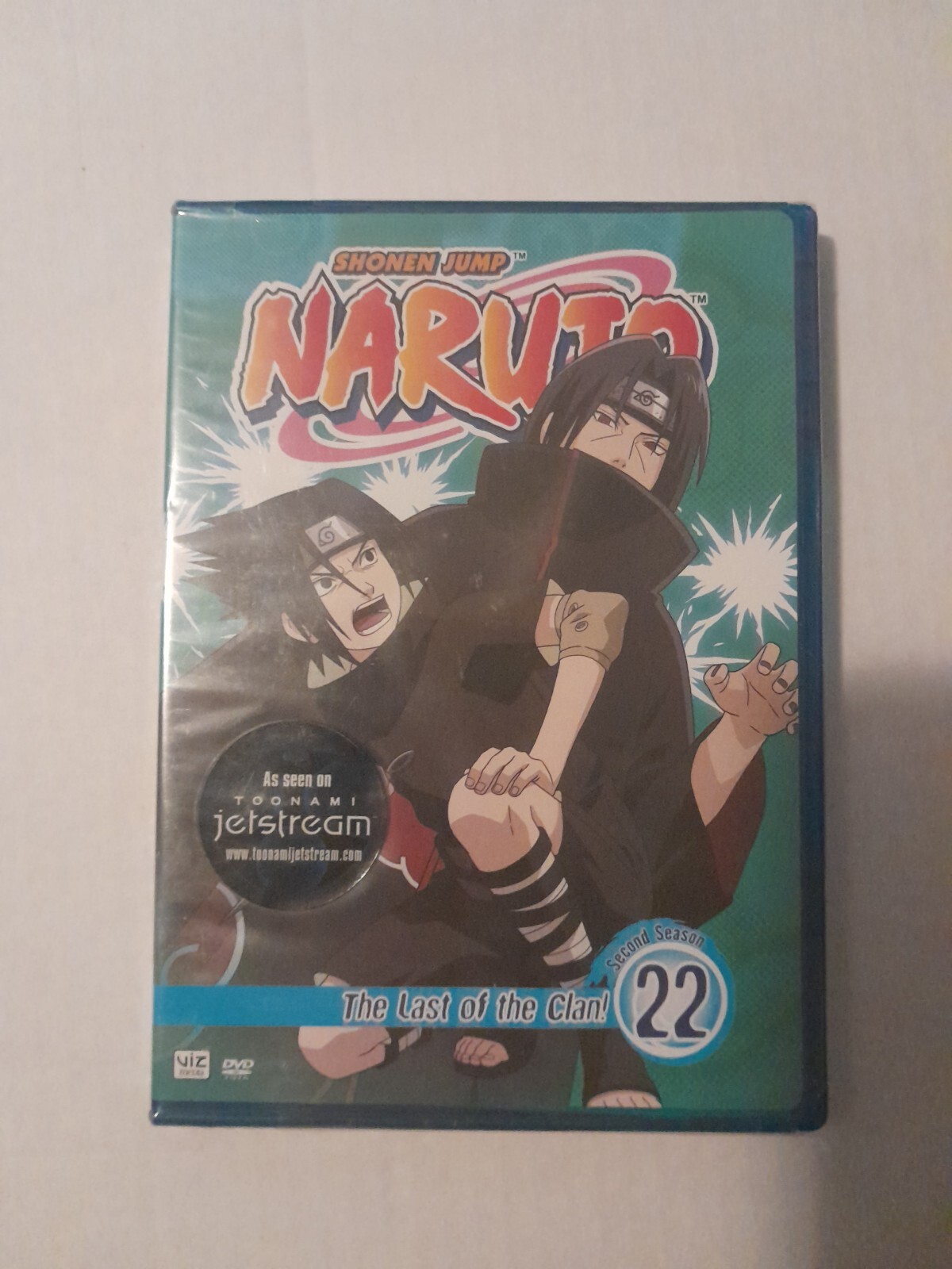 Naruto - Vol. 22: The Last of the Clan! DVD, 2008, Dubbed Season 2 New ...